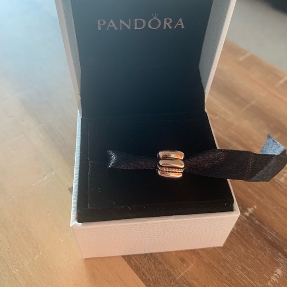 Pandora | Jewelry | Pandora Rose Gold Plated Clip Charm Ntw | Poshmark